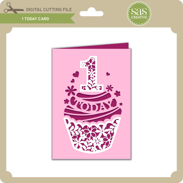 6 Today Card - Lori Whitlock's SVG Shop