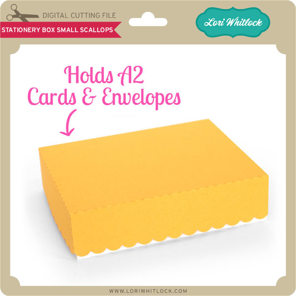 Scallop Trim Box - Lori Whitlock's SVG Shop