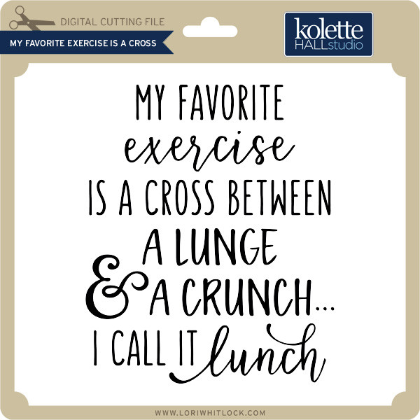 Exercise Minute - Lori Whitlock's SVG Shop