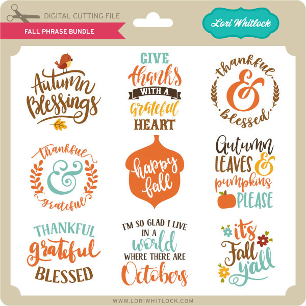 Fall Halloween Project Bundle - Lori Whitlock's SVG Shop