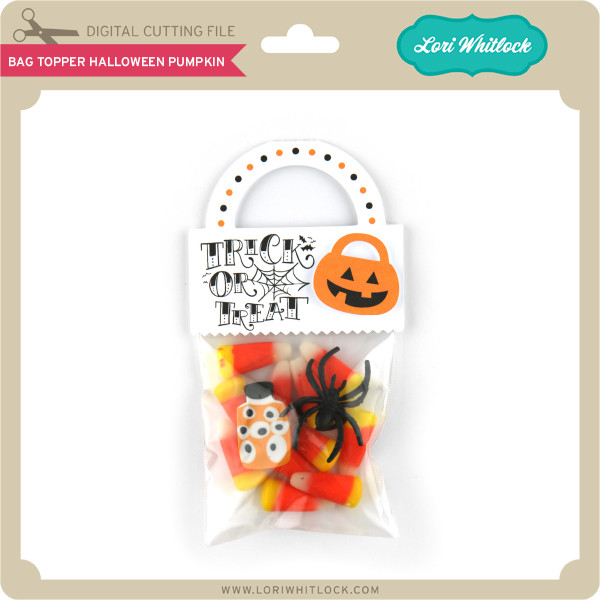 Bag Topper Halloween Ghost - Lori Whitlock's SVG Shop