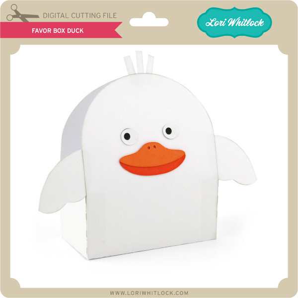 No Glue Favor Box - Lori Whitlock's SVG Shop