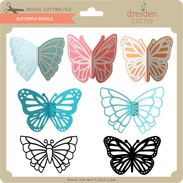 Butterfly Bundle - Lori Whitlock's SVG Shop