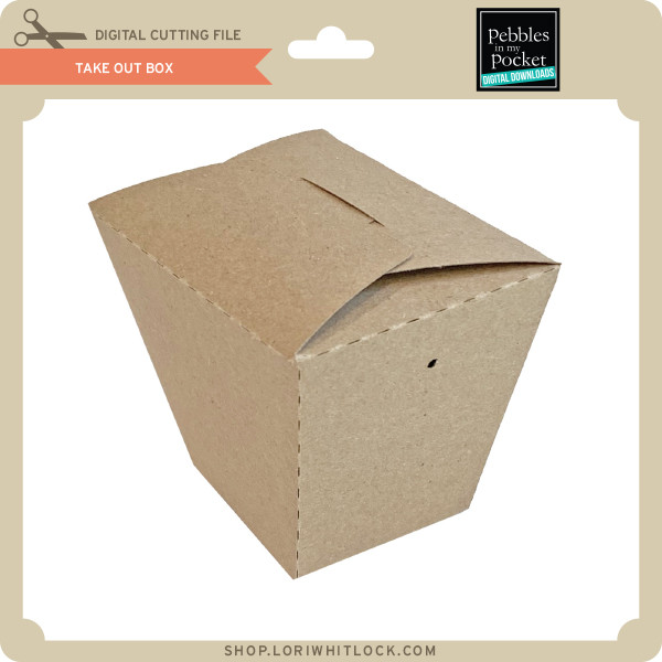 Take Out Box - Lori Whitlock's SVG Shop