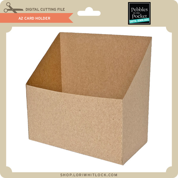 A2 Card Holder - Lori Whitlock's SVG Shop