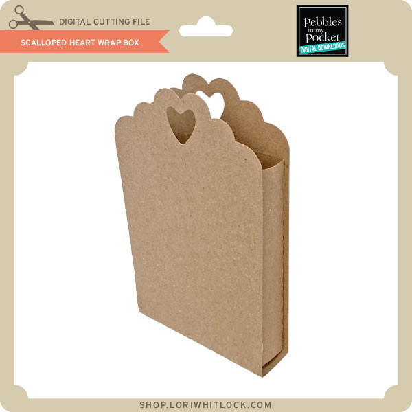 Scalloped Heart Candy Box - Lori Whitlock's SVG Shop