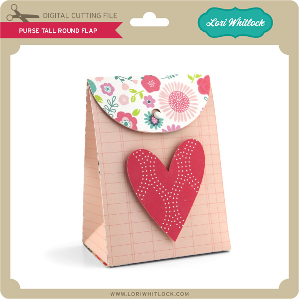Purse Curved Flap - Lori Whitlock's SVG Shop
