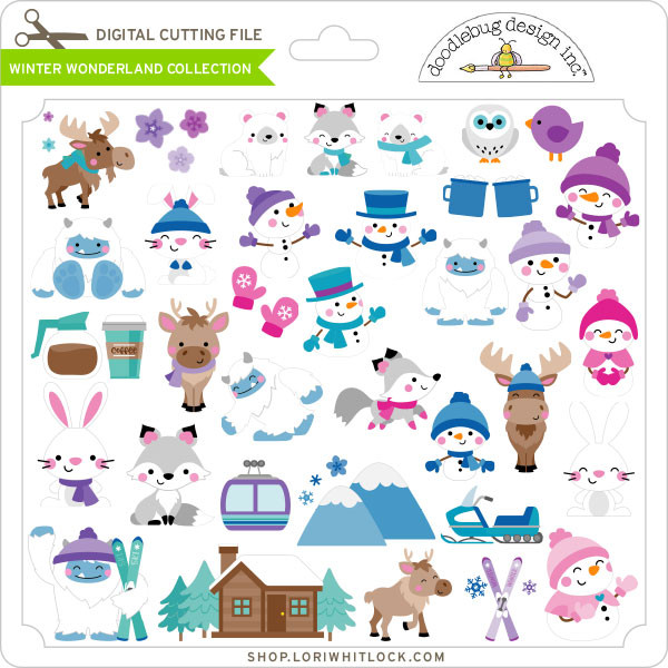 Winter Wonderland - Collection - Lori Whitlock's SVG Shop