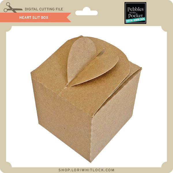 Heart Slit Box - Lori Whitlock's SVG Shop