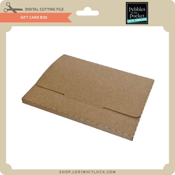 Gift Card Box - Birthday - Lori Whitlock's SVG Shop