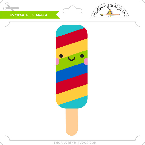 3 Popsicles - Lori Whitlock's SVG Shop