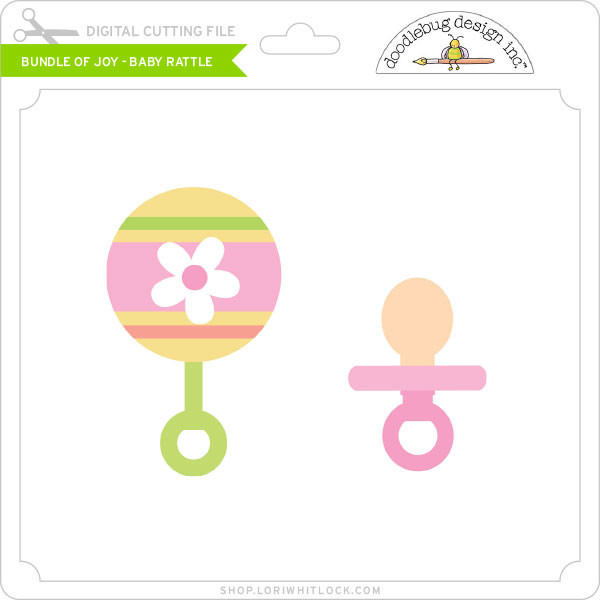 Shaker Baby Rattle - Lori Whitlock's SVG Shop