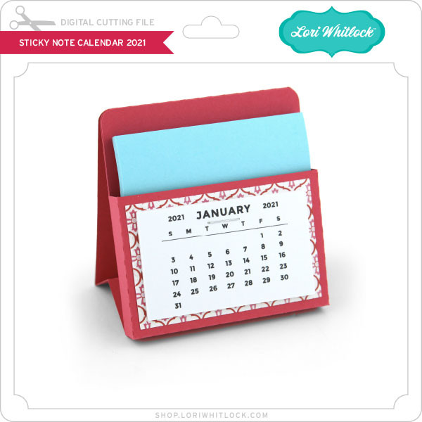 Sticky Note Cover Pinwheel - Lori Whitlock's SVG Shop