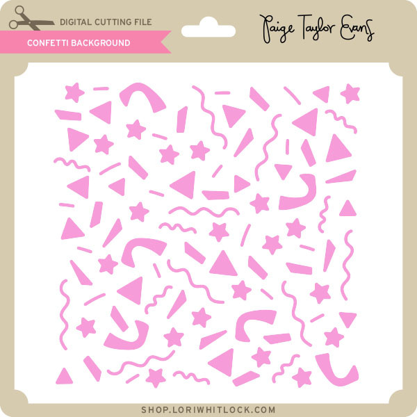 Star Confetti - Lori Whitlock's SVG Shop