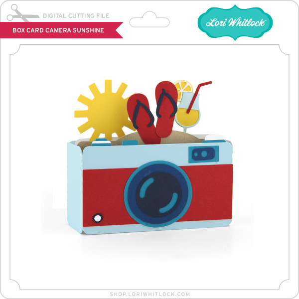 A2 Camera Card - Lori Whitlock's SVG Shop