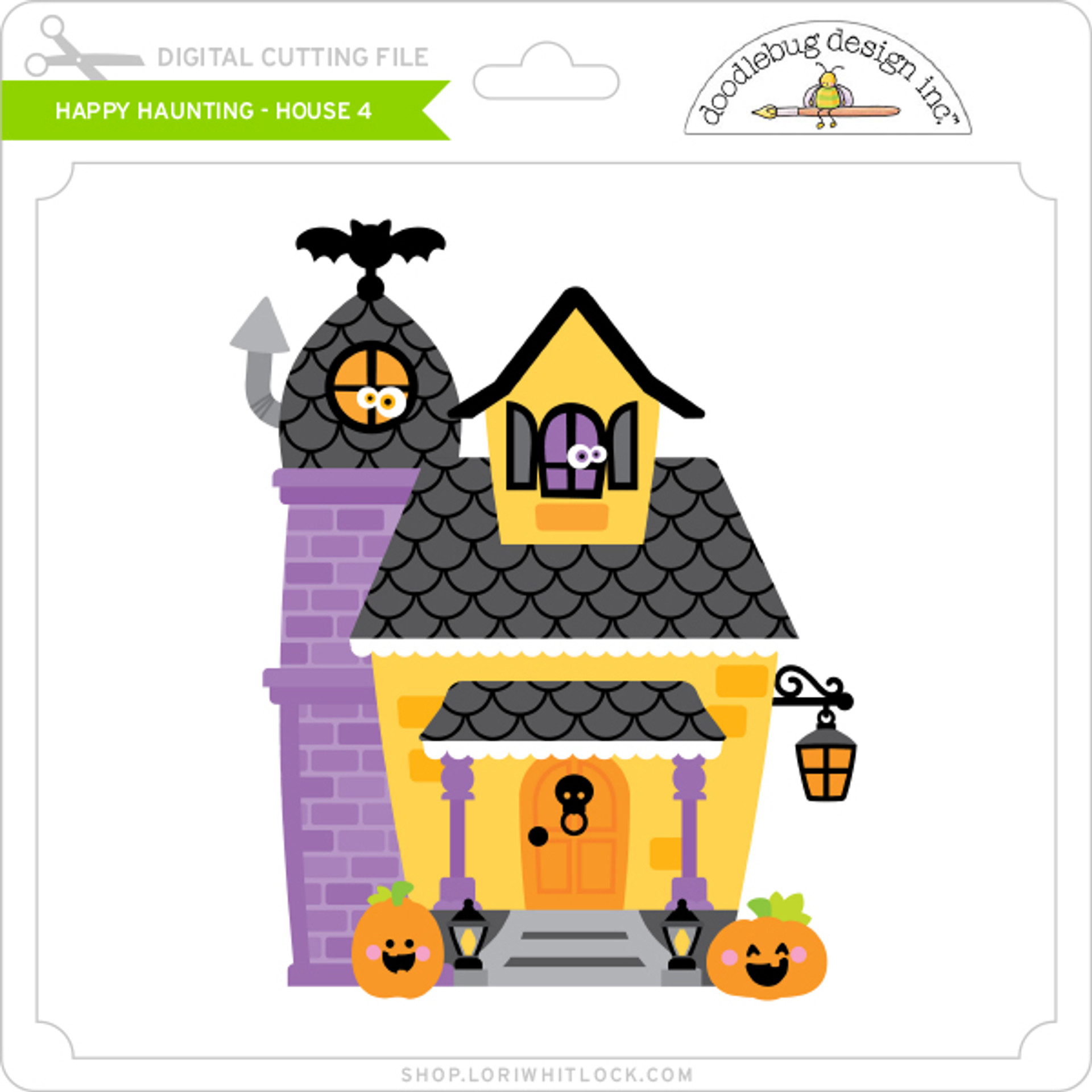 Happy Haunting - House 4 - Lori Whitlock's SVG Shop