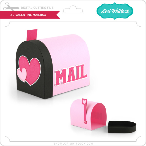 Valentine Mailbox - Lori Whitlock's SVG Shop