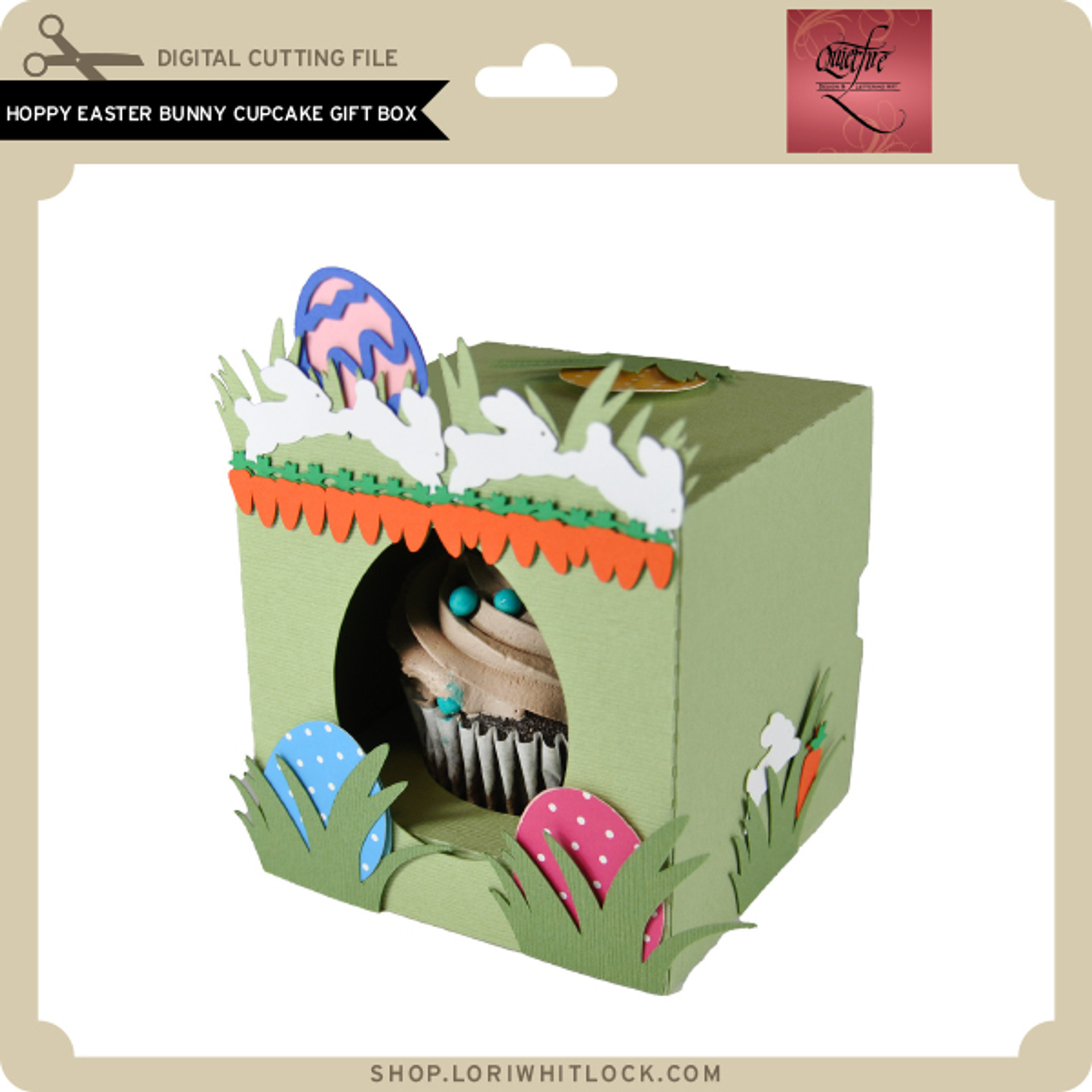 Hoppy Easter - Bunny - Lori Whitlock's SVG Shop