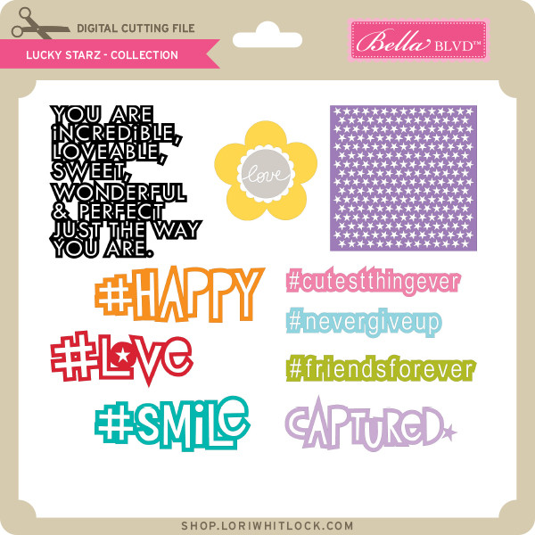 Lucky Starz - Collection - Lori Whitlock's SVG Shop
