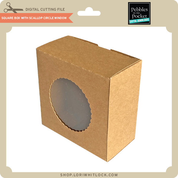 Scalloped Squares - Lori Whitlock's SVG Shop