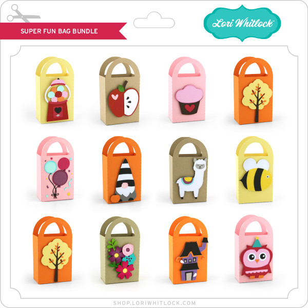 Super Fun Bag Bundle - Lori Whitlock's SVG Shop