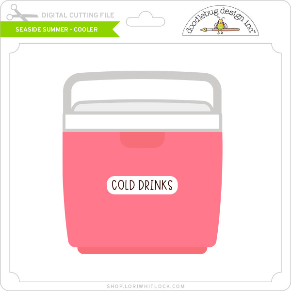 Cooler with Drinks - Lori Whitlock's SVG Shop