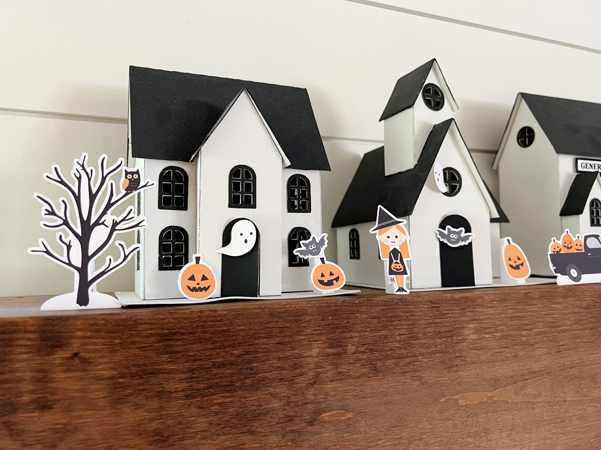 3D Chipboard Village - Christmas Bundle - Lori Whitlock's SVG Shop