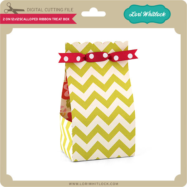 Scallop Box With Latch 2 - Lori Whitlock's SVG Shop