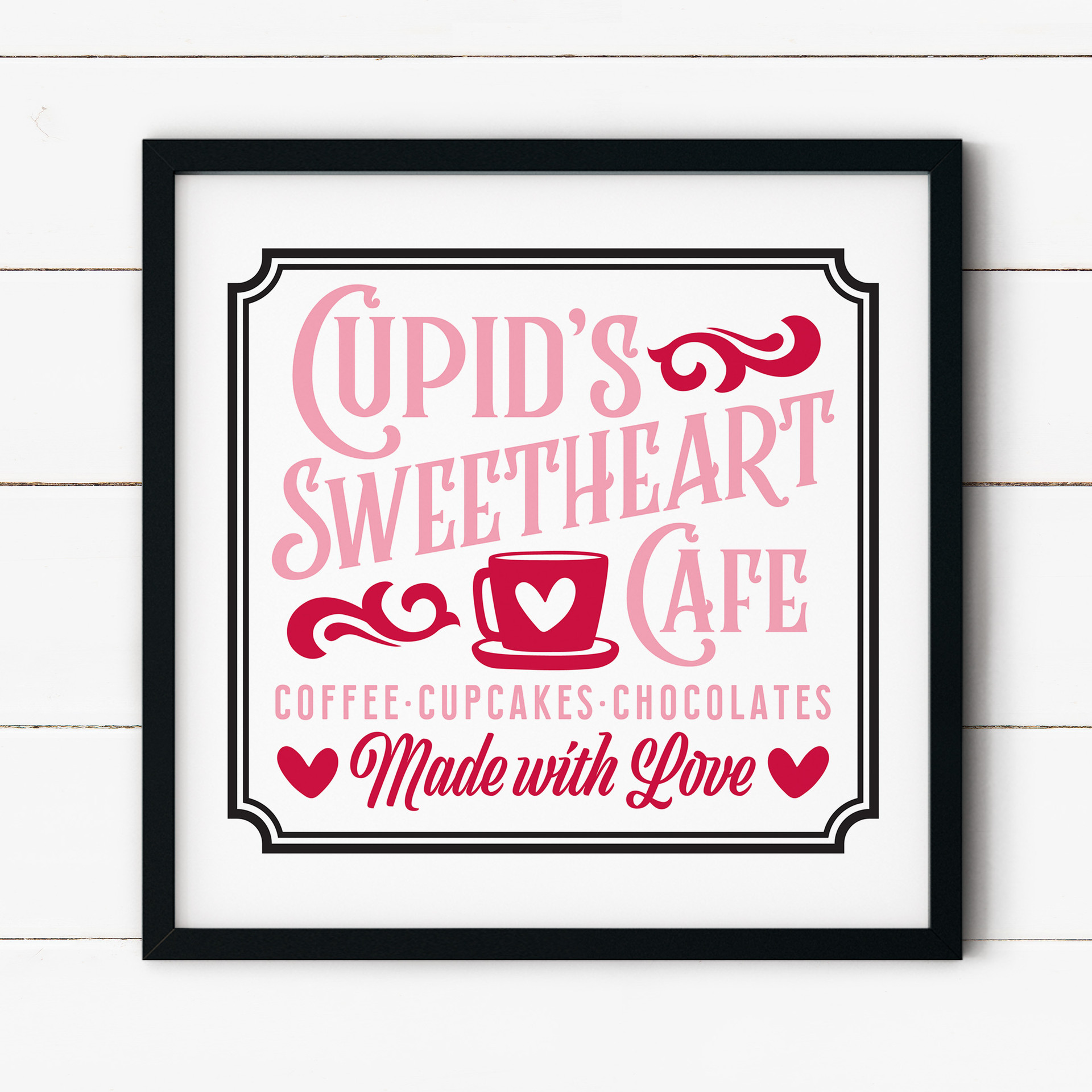Sweetheart Cafe - Lori Whitlock's SVG Shop