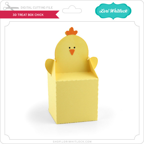 Chick Treat Box - Lori Whitlock's SVG Shop