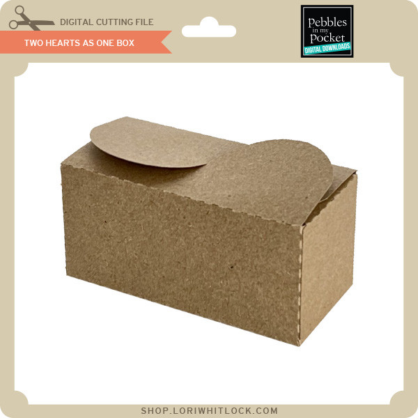 Two Hearts As One Box - Lori Whitlock's SVG Shop