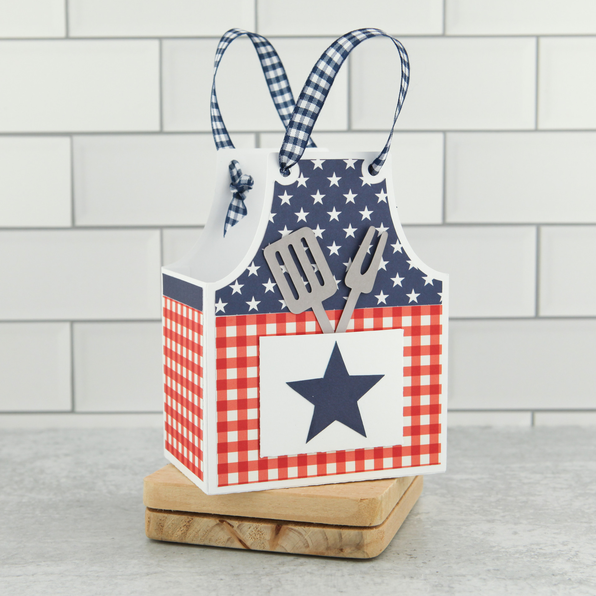 4th Of July Apron Box - Lori Whitlock's SVG Shop