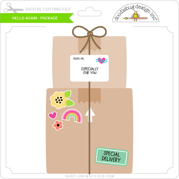 DB-Hello Again - Package - Lori Whitlock's SVG Shop