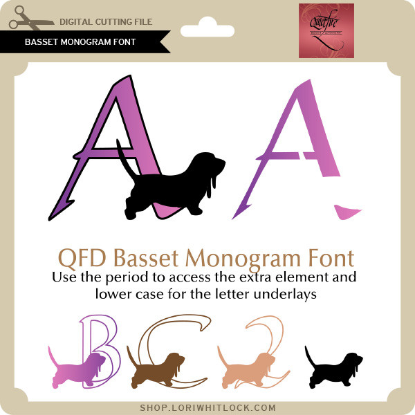 Fonts - Monogram Fonts - Page 1 - Lori Whitlock's SVG Shop