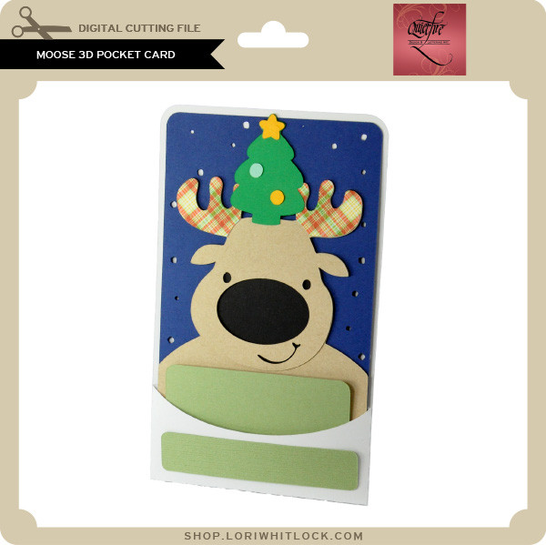 Lion Pocket Card - Lori Whitlock's SVG Shop