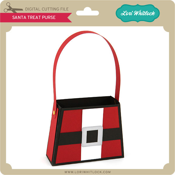 Santa Pants Treat Box - Lori Whitlock's SVG Shop