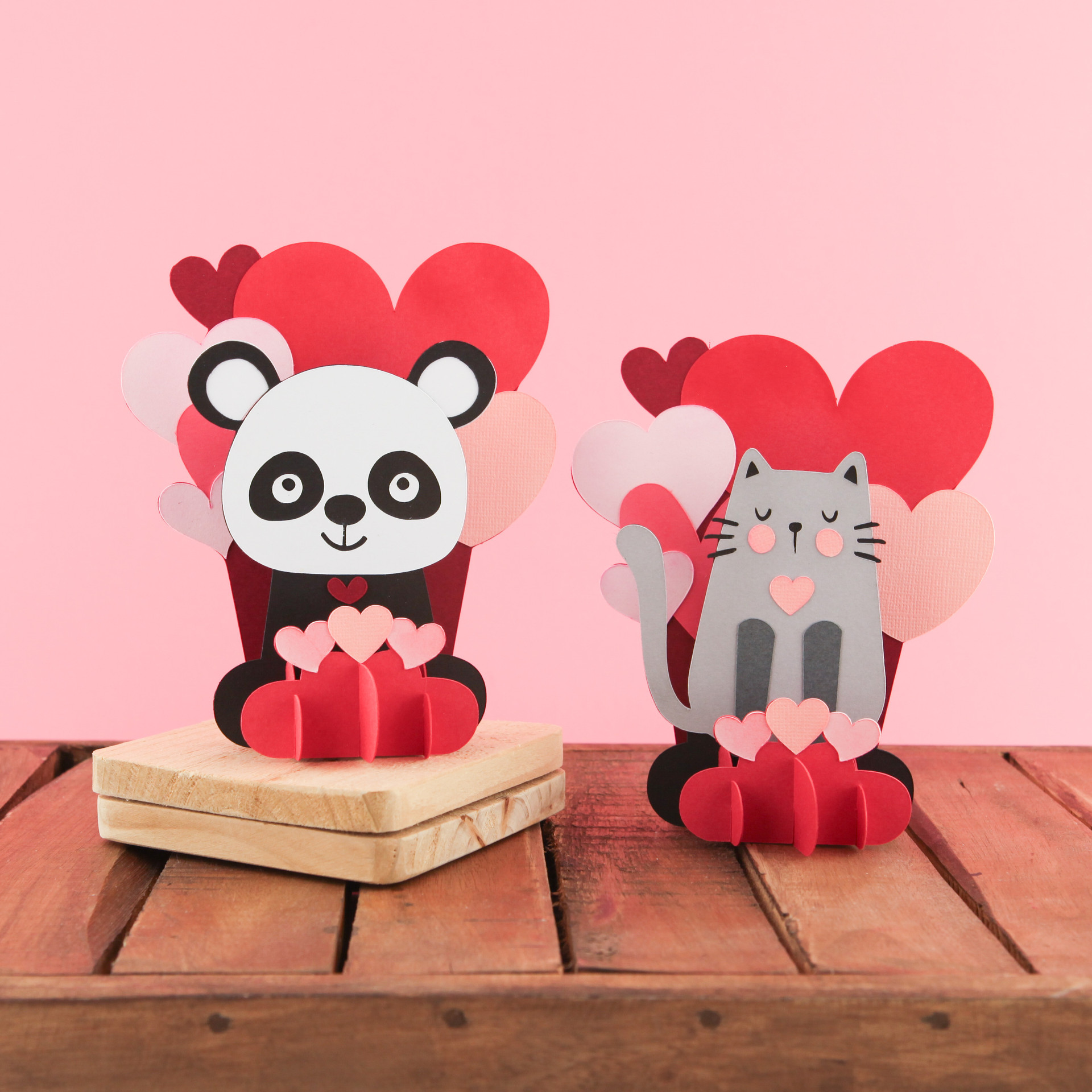 Cards & Layouts - Cards - Grid Pop Up - Lori Whitlock's SVG Shop