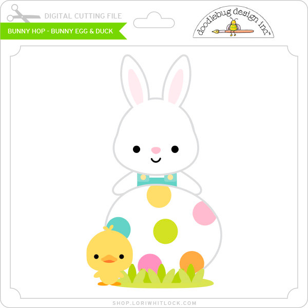Bunny Hop - Baby Duck - Lori Whitlock's SVG Shop