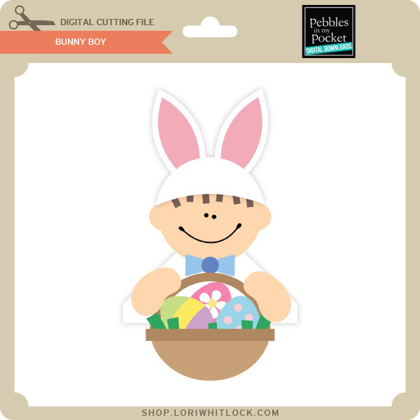 Bunny Boy - Lori Whitlock's SVG Shop