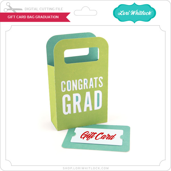 Graduation Hat Gift Card Holder - Lori Whitlock's SVG Shop