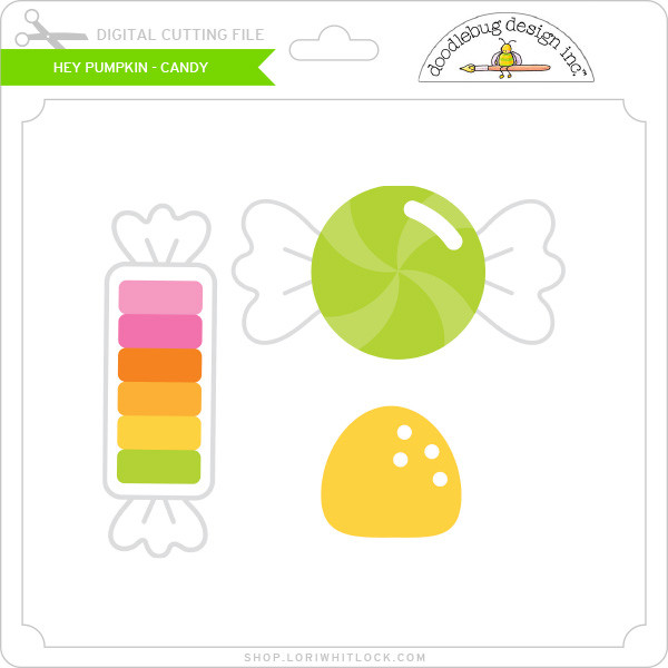 Hey Pumpkin - Halloween Candy House - Lori Whitlock's SVG Shop