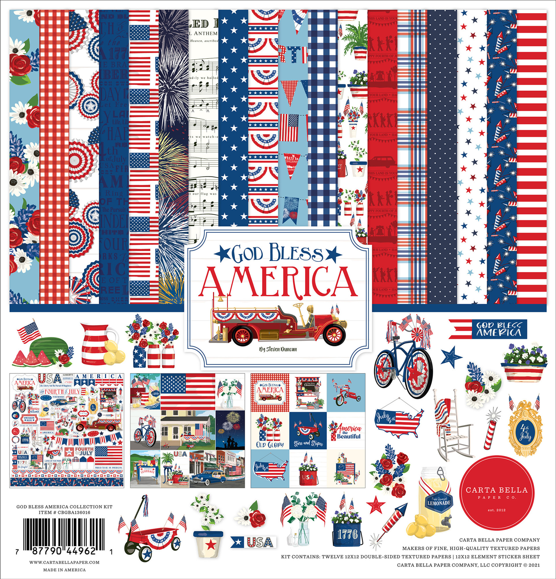 God Bless America Collection Kit - Lori Whitlock's SVG Shop