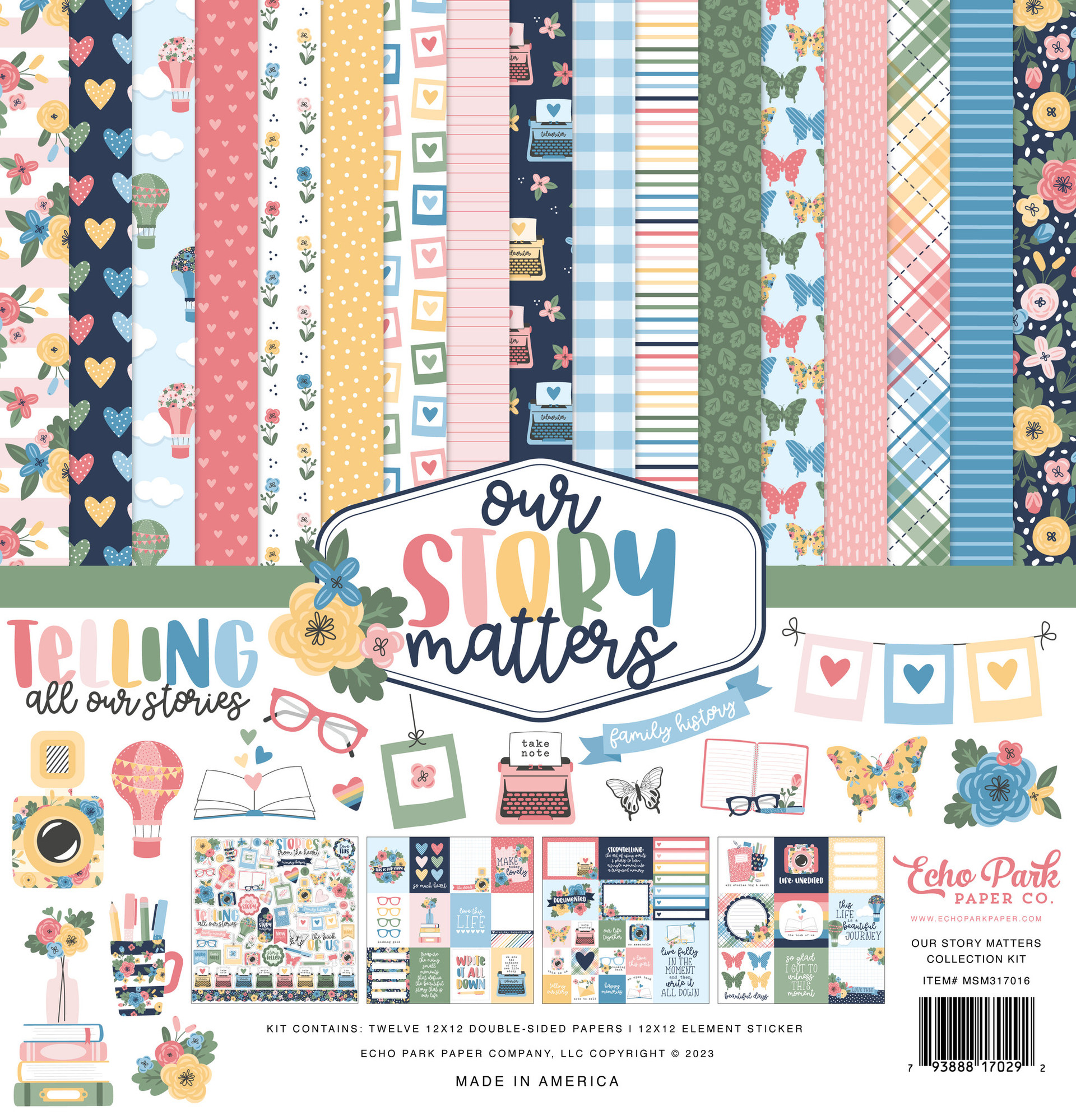 Our Story Matters Collection Kit - Lori Whitlock's SVG Shop