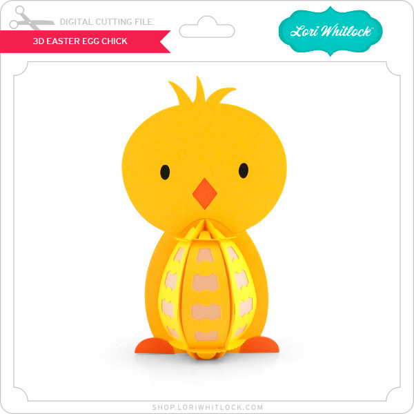 Hoppy Easter - Chick in Eggs - Lori Whitlock's SVG Shop