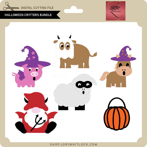 Halloween Critters Bundle - Lori Whitlock's SVG Shop