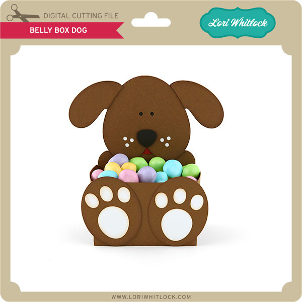 3-D - Boxes - Belly Box - Lori Whitlock's SVG Shop