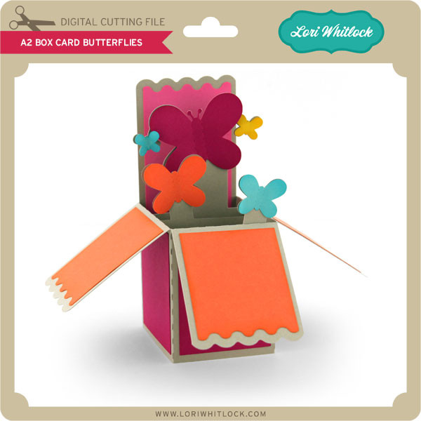 A2 Box Card Easter Carrot - Lori Whitlock's SVG Shop