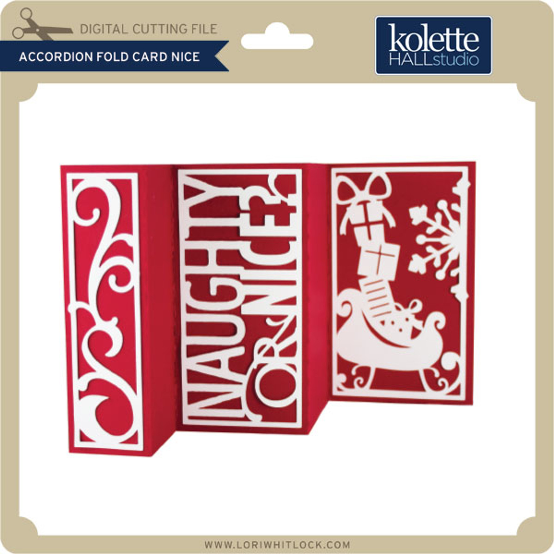 USA Accordion Fold Card - Lori Whitlock's SVG Shop