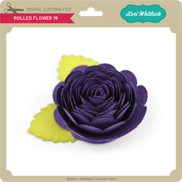 Rolled Rosebud Set - Lori Whitlock's SVG Shop