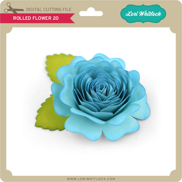 Rolled Rosebud Set - Lori Whitlock's SVG Shop